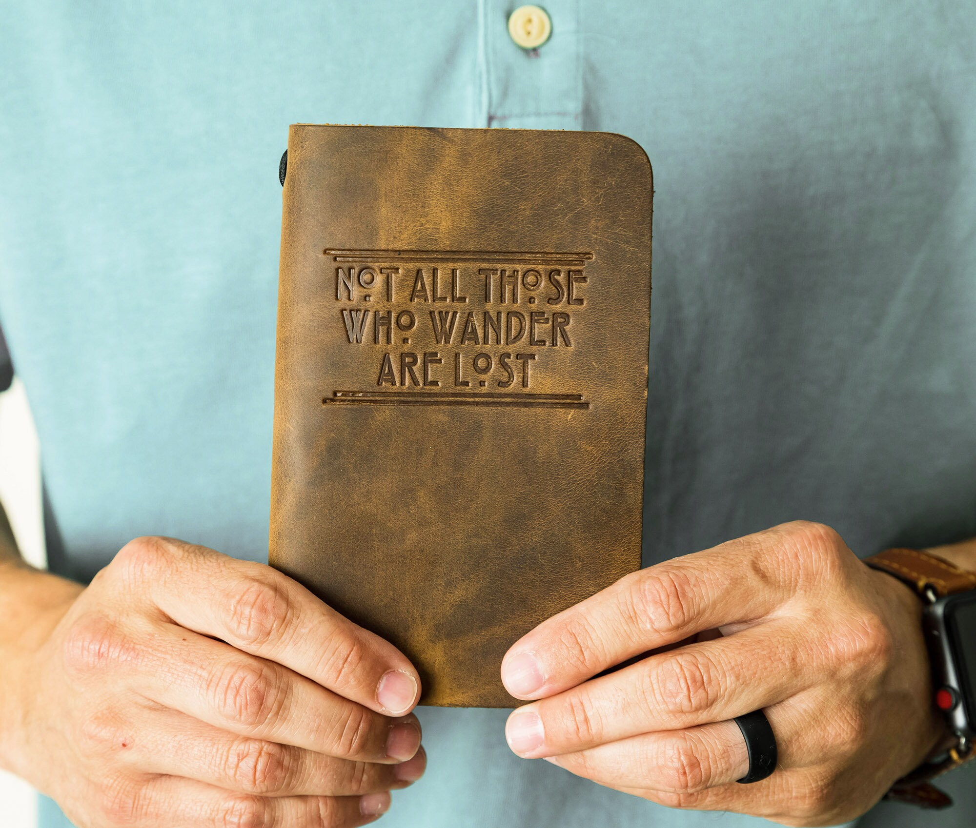 Small Leather Journal Refillable, Pocket Notebook Mini, Small ...