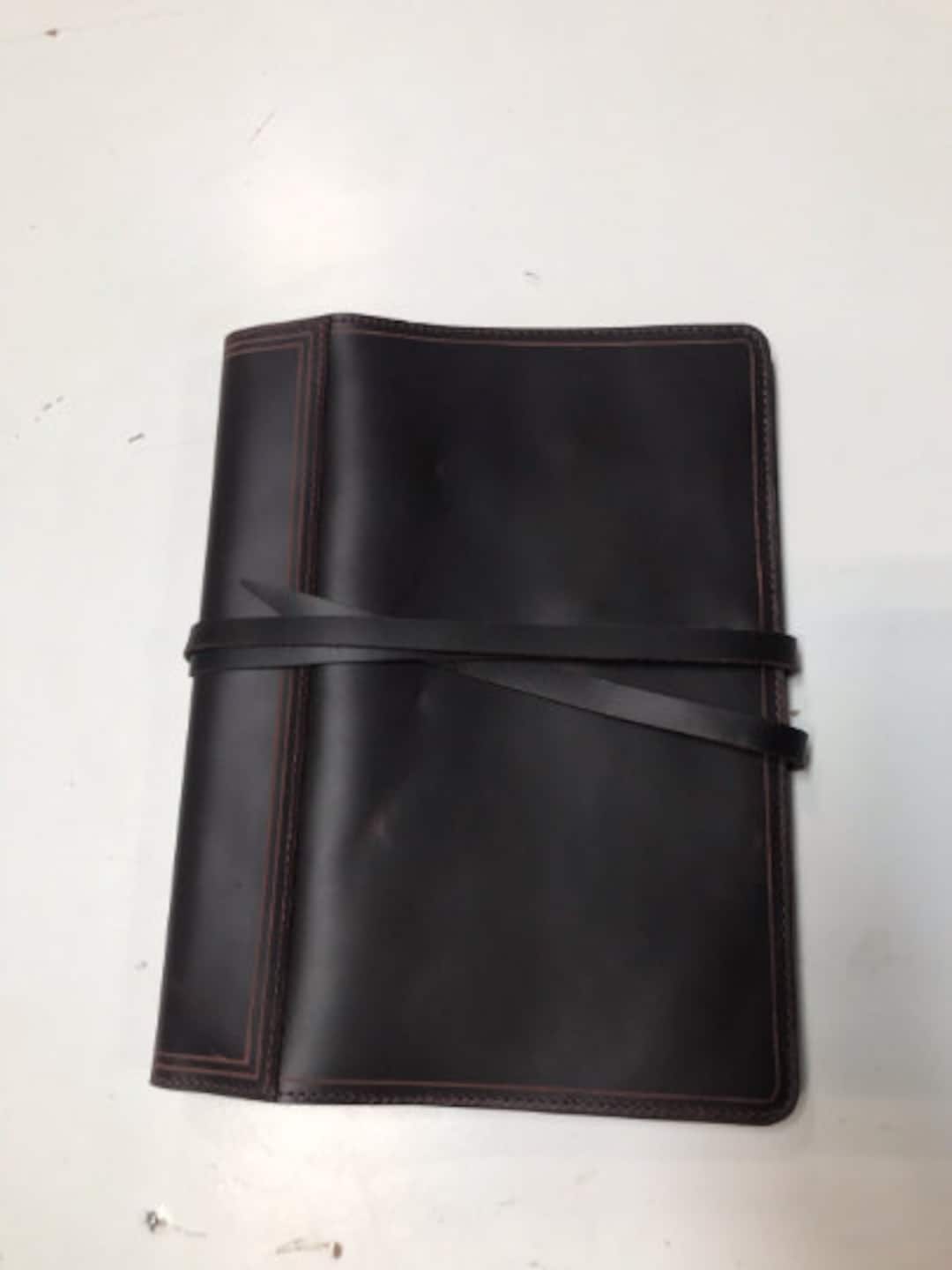 Leather Wrap Around Add-on for Journal - Etsy