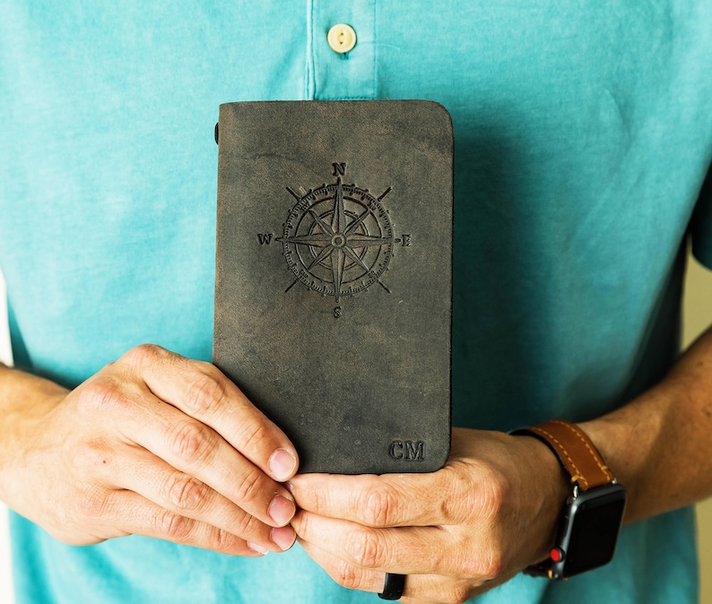 Pocket Notebook Leather Journal Small Sketchbook Pocket | Etsy Canada