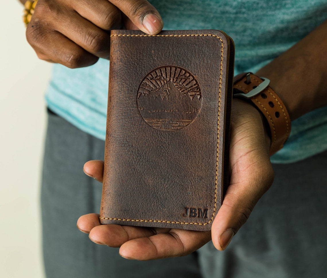 Leather Field Notes Cover Personalized Field Notes Cover - Etsy