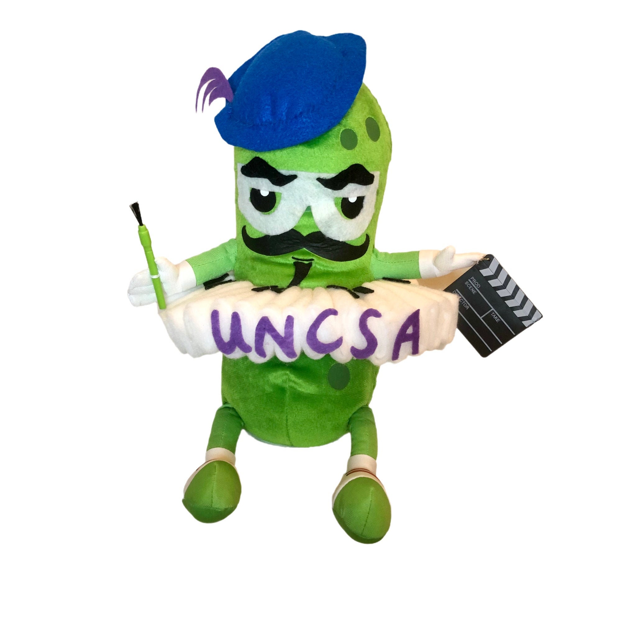 UNCSA Fighting Pickle Mascot Plushie UNC School of the Arts | Etsy