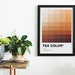 Tea Color Guide Print Tea Color Chart Tea Tasting Tea - Etsy