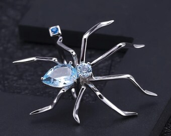 925 Spider Ring - Etsy