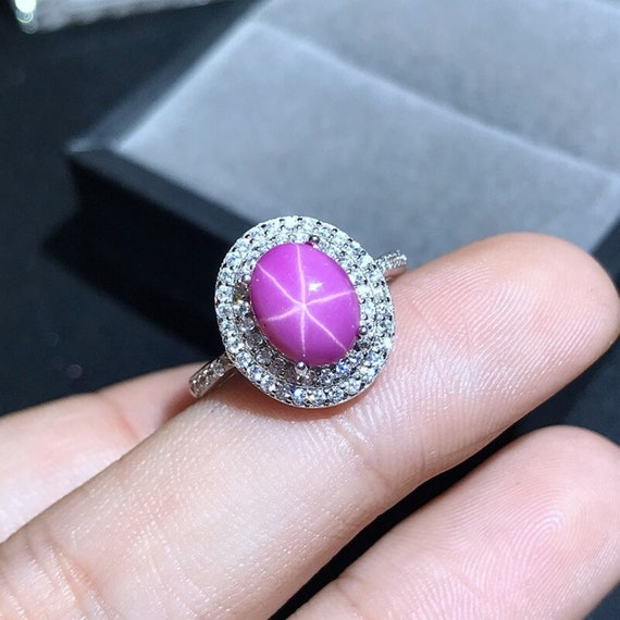 Pink Star Diamond Ring