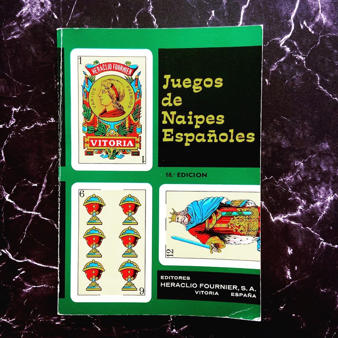 Juegos de Naipes Españoles by Heraclio Fournier 1972 Good | Etsy