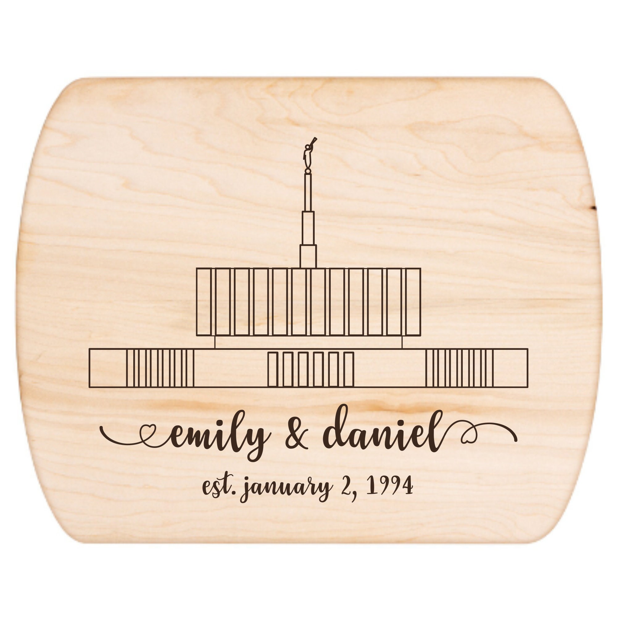 LDS Wedding Gift, Personalized Wood Plaque, Lds Gift, LDS Anniversary ...