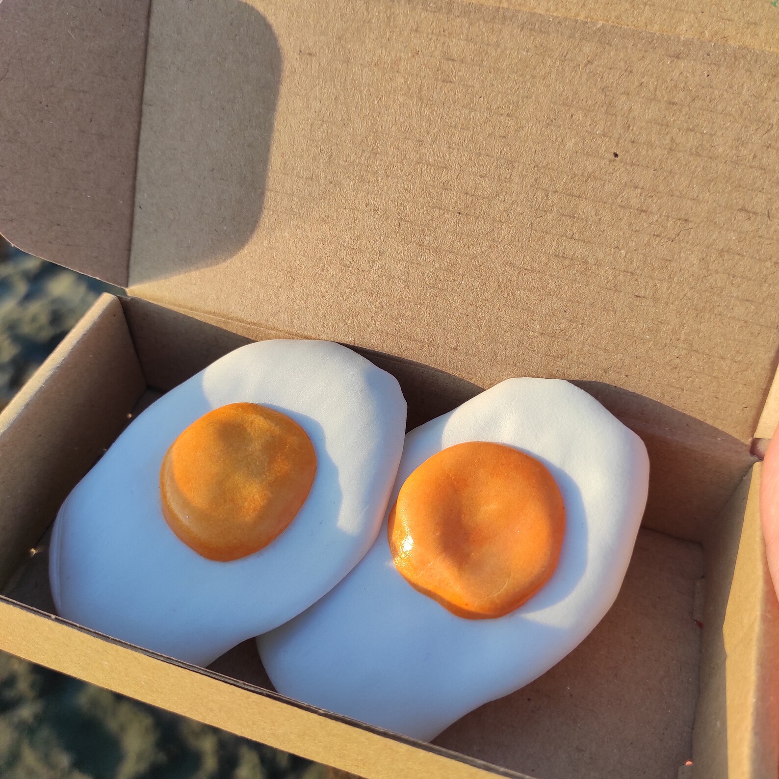 Sunny Side up Chef Hair Accessories, Cute Hair Clip Fried Eggs, Yes ...