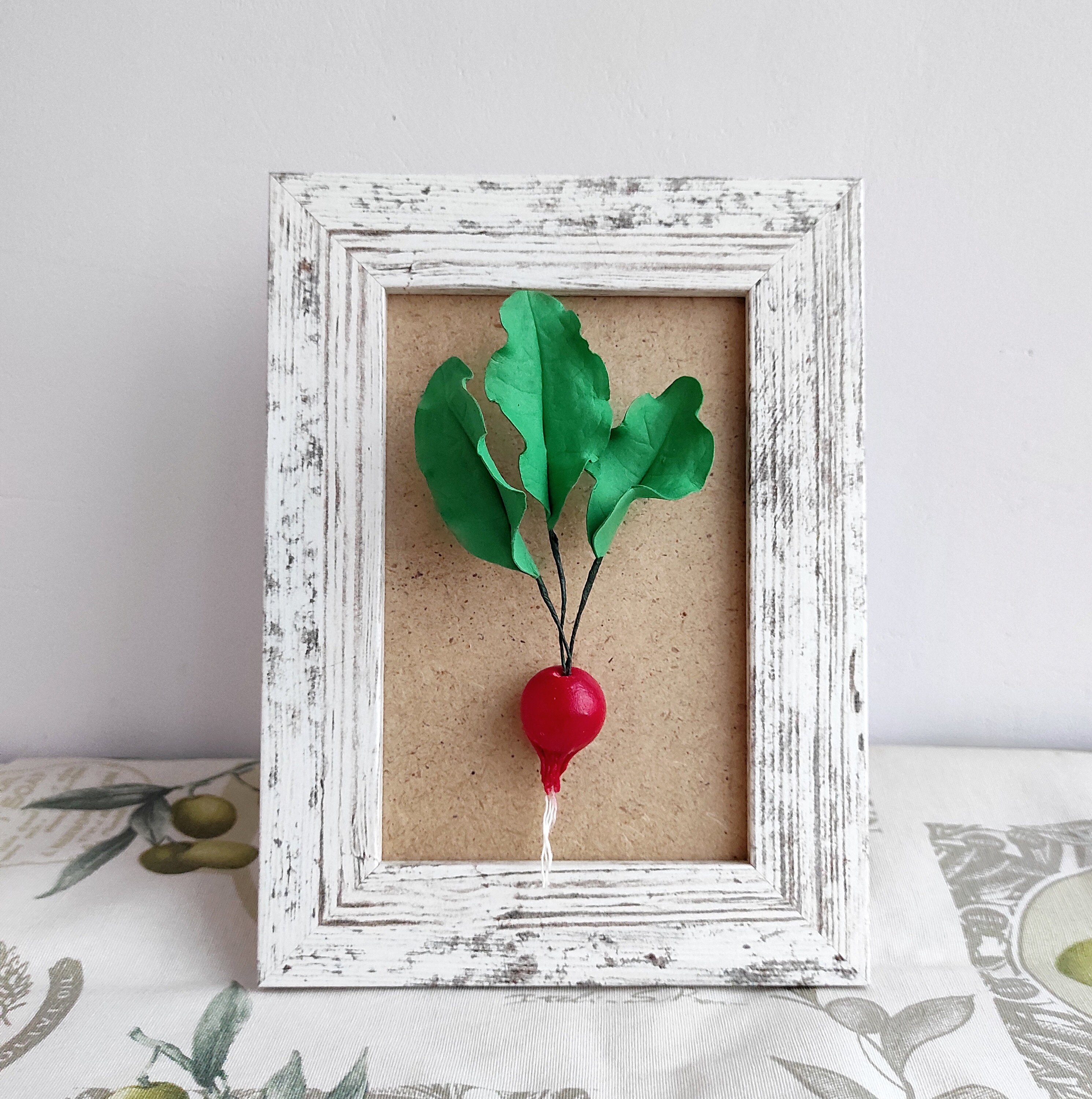 Red Radish for Father's Day or Kitchen Decor Birthday Gift for Home ...