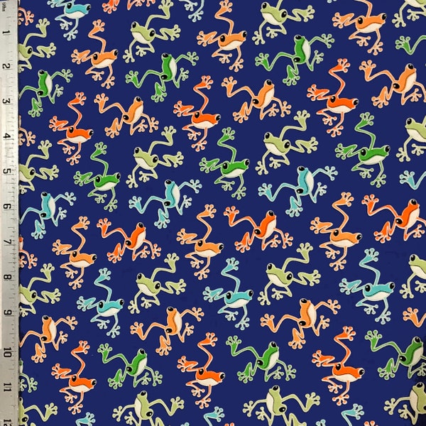 Frog and Toad Fabric - Etsy
