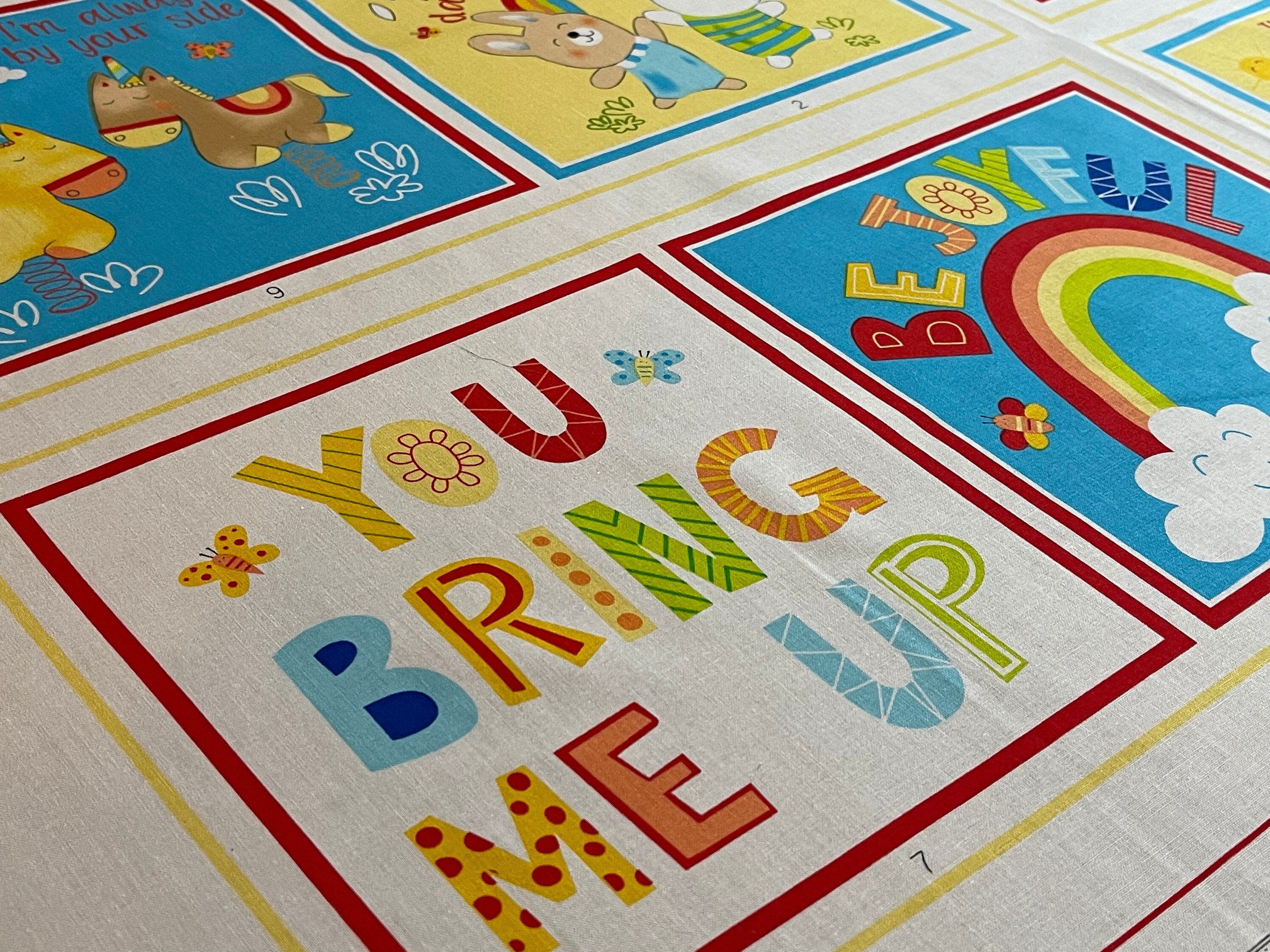 Cloth Book Panel Soft Book Panel Multi Play All Day Fabric - Etsy