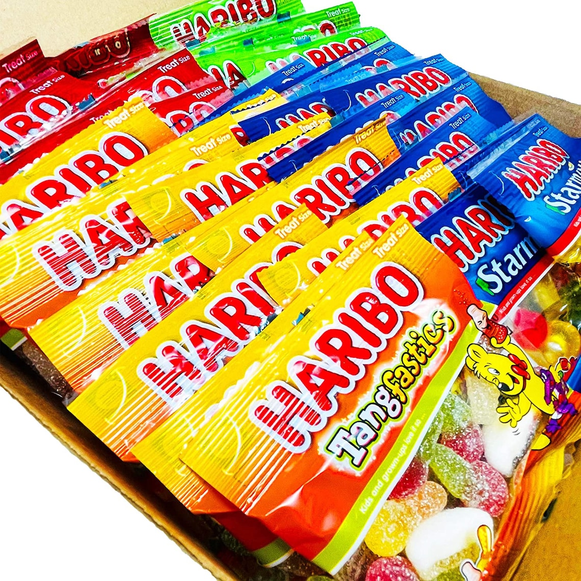 Haribo Sweets 40 Bags of Sweets 4 Varieties Sweet Treats - Etsy UK