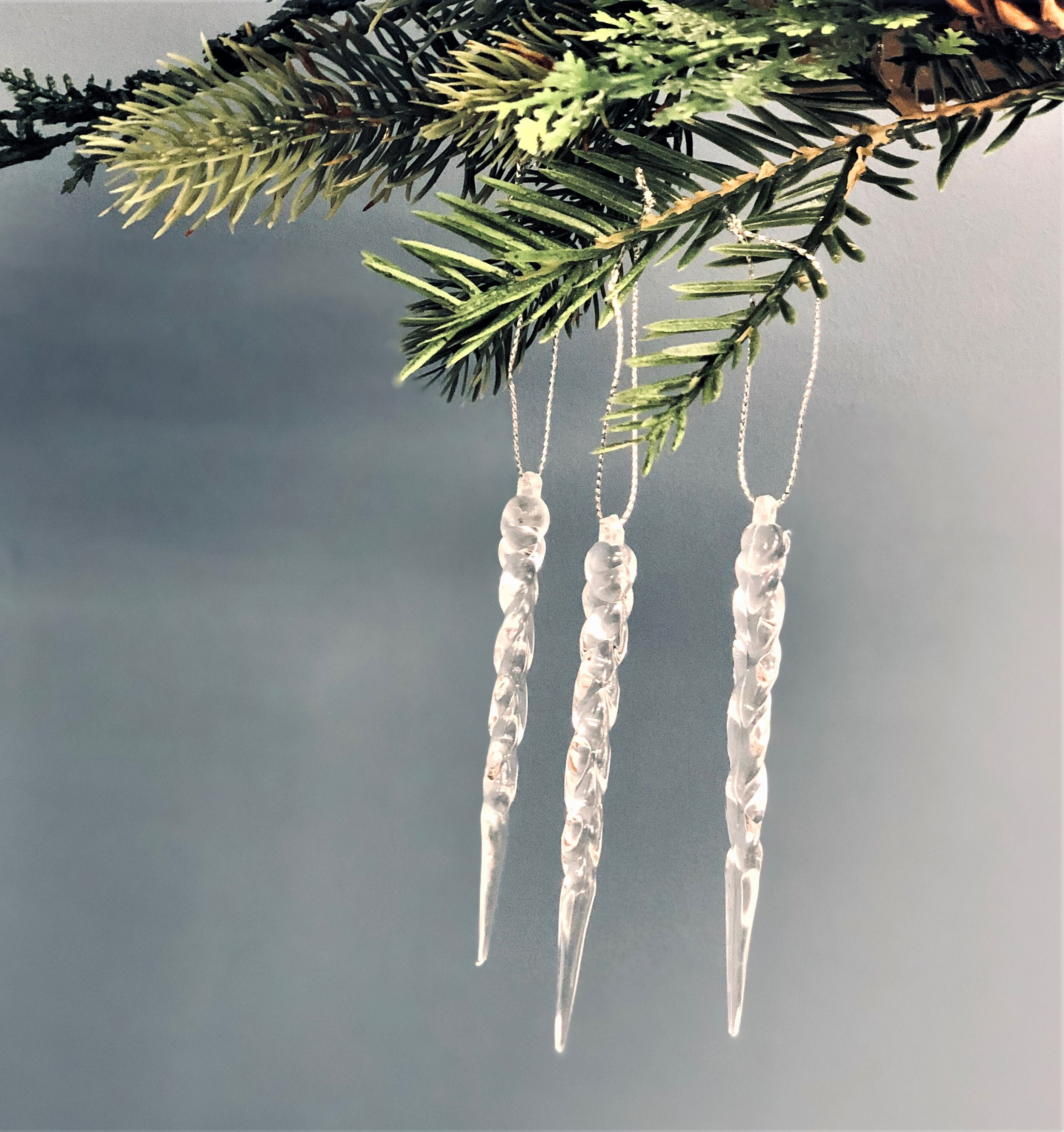Pack of 12 Icicles for Christmas Tree Christmas Tree Hanging - Etsy UK