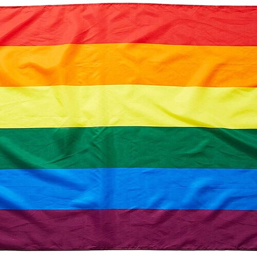 5 Stripe Sunset Lesbian Pride Flag 5ft X 3ft Double Brass Etsy Israel
