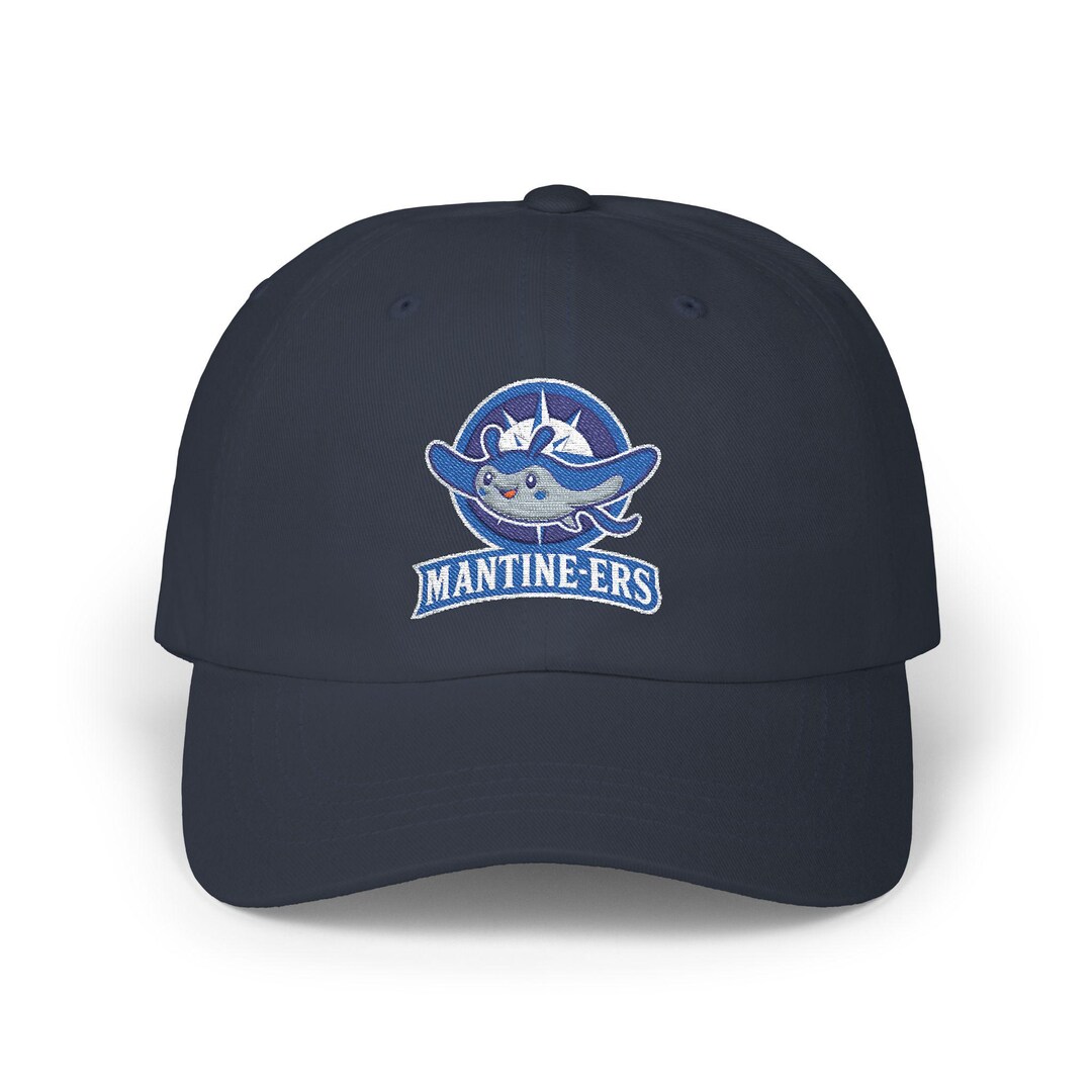 Seattle Mariners (mantine-ers) Hat Classic Dad Cap With Custom Logo ...