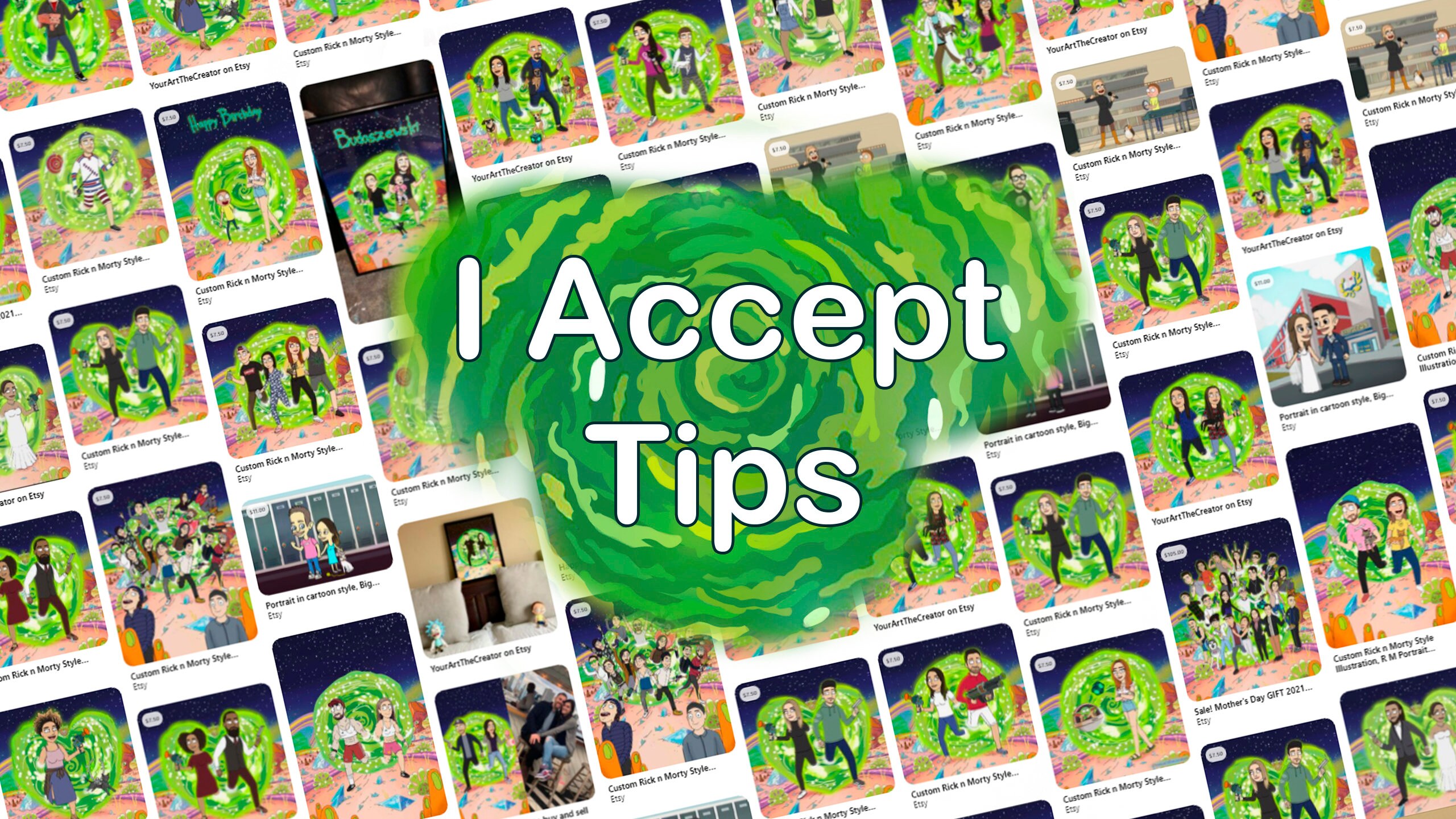 I Accept Tips | Etsy