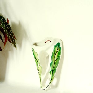 Alloro, Antique Art Deco Wall Vase/ Radiator Humidifier, Italy, 1940s ...