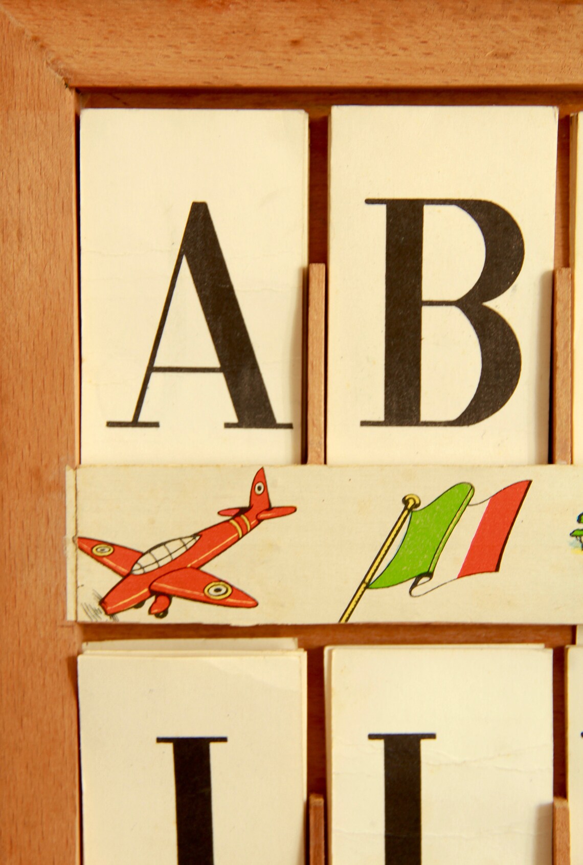 ABC Antique Italian School Alphabet Italy 1940s - Etsy