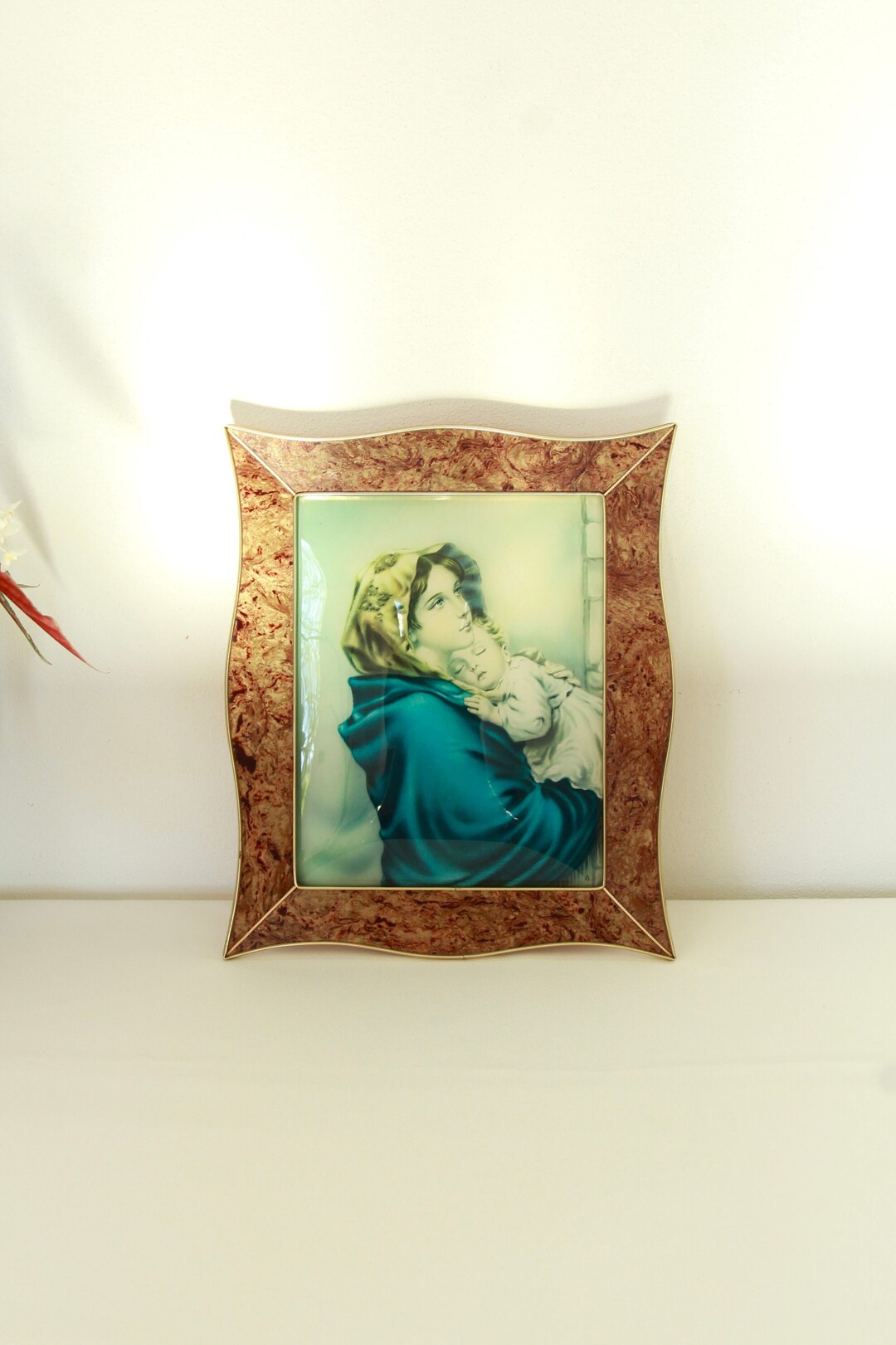 Madonna Del Riposo, Antique Maternity Painting, Italy, 1940s - Etsy