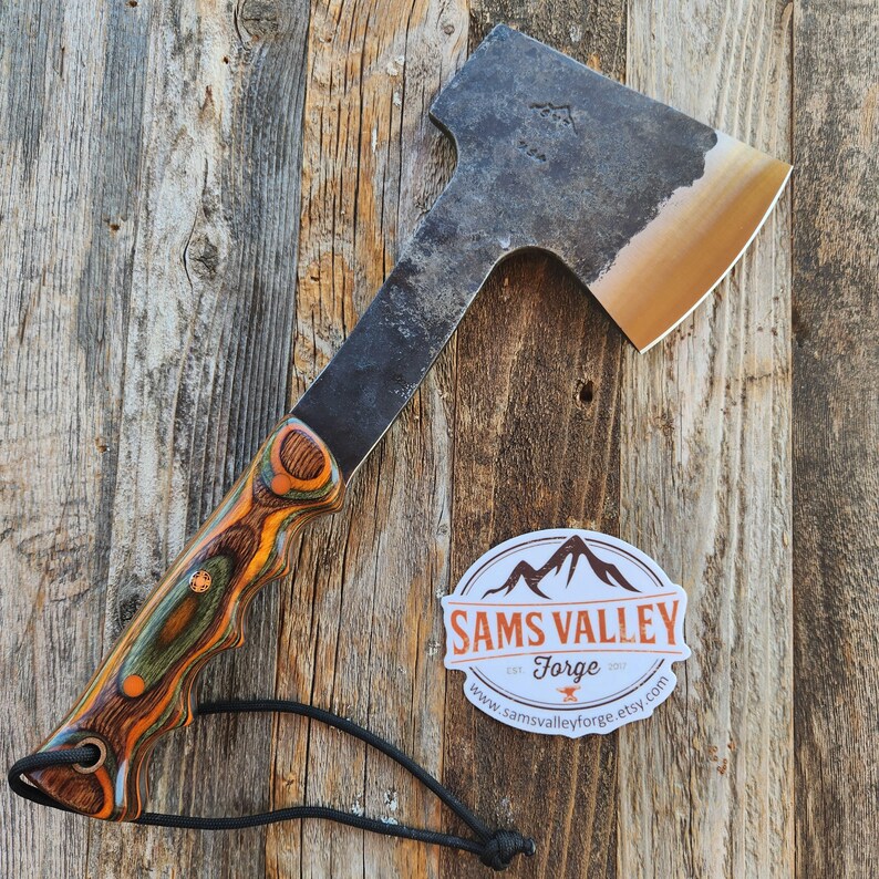 Hatchet With Dymalux Laminated Handle. - Etsy