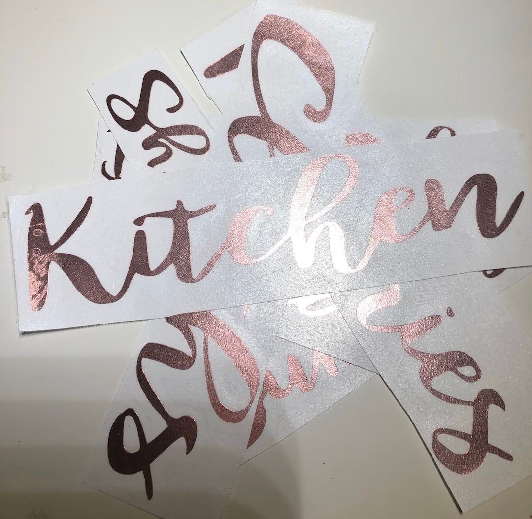 Mrs Hinch Inspired caddy Size Vinyl Labels Delivered Next Day - Etsy