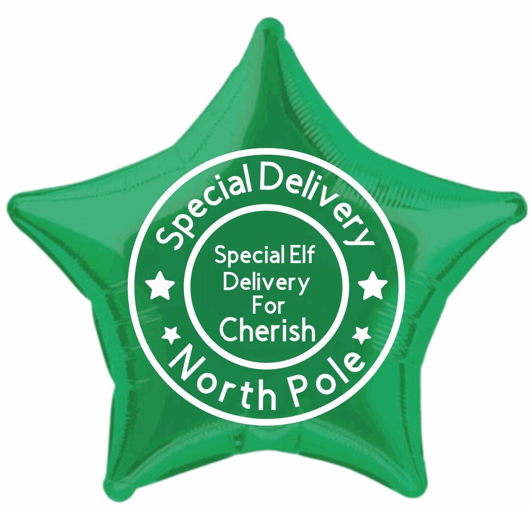 Elf Returns .. Vinyl Decal ..perfect to Attach to Balloons - Etsy