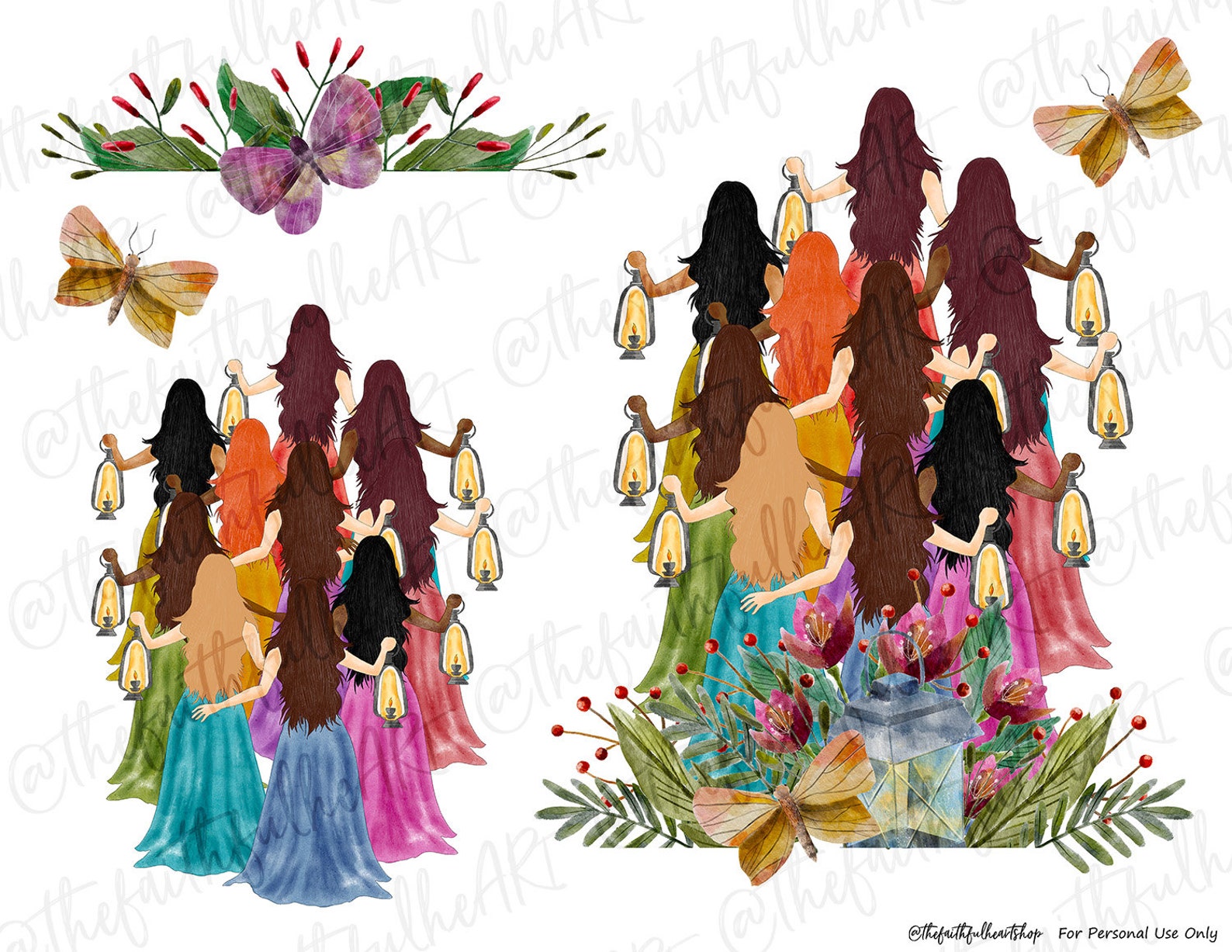 The Parable of the Ten Bridesmaids. Bible Journaling. Faith - Etsy