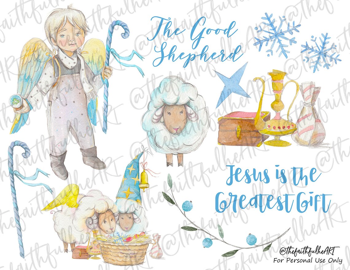 The Good Shepherd Bible Journaling Digital Download Printable - Etsy