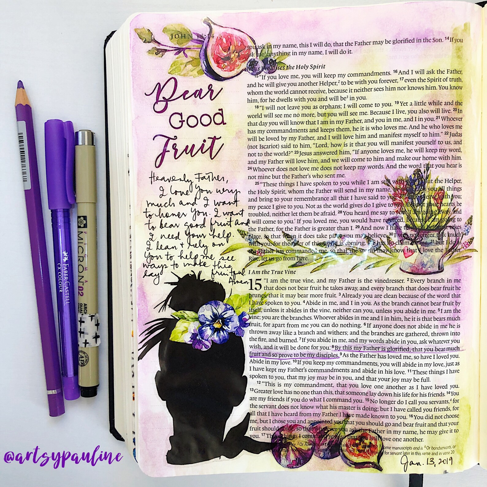 Rooted in God's Word. Bible Journaling Digital Download Printable - Etsy