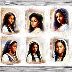 Women of the Bible Vol. 2, Bible Journaling Stickers Printable ...