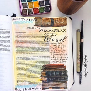 God's Love Letter, Bible Journaling Stickers Printable, Bible Art ...