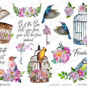 Set Free. Bible Journaling Digital Download Printable - Etsy