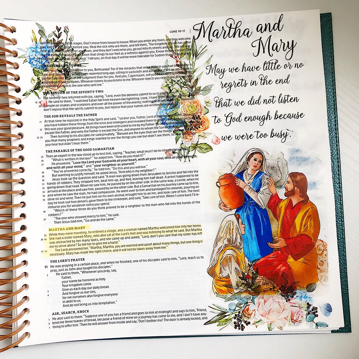 Women of the Bible: Mary and Martha in PDF. Bible - Etsy Sweden