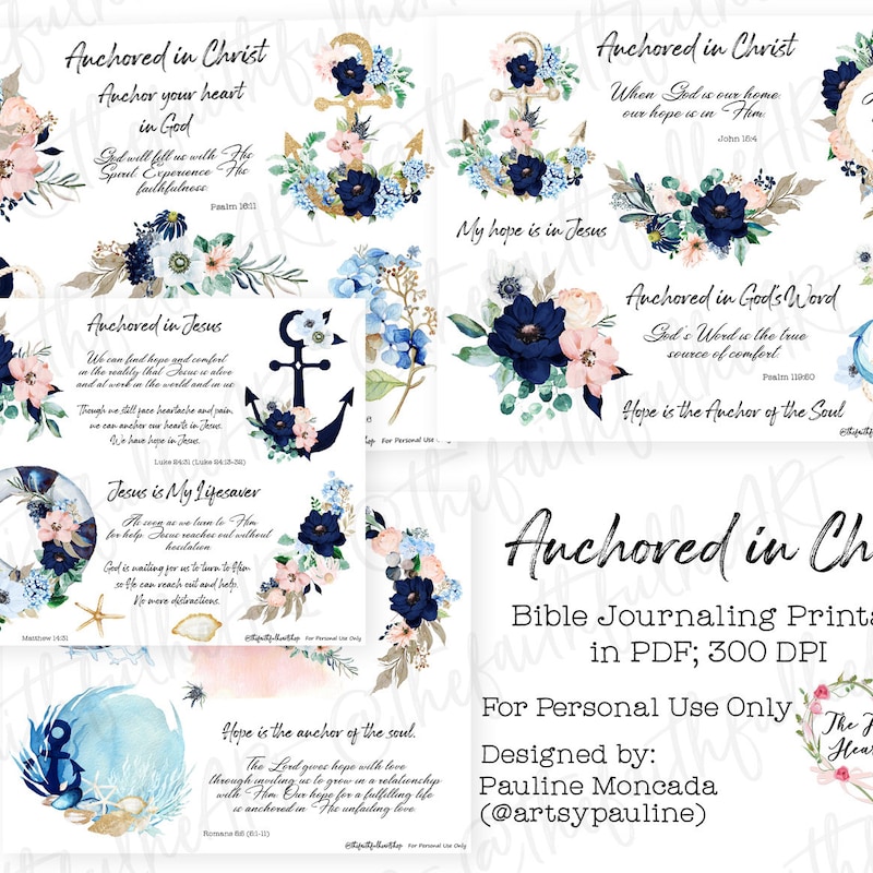 Anchored in Christ - Etsy