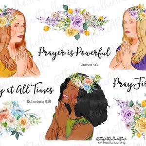 The Power of Prayer. Bible Journaling/ Faith Planner Digital Download ...