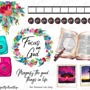 Magnify Christ. Bible Journaling Digital Download Printable - Etsy