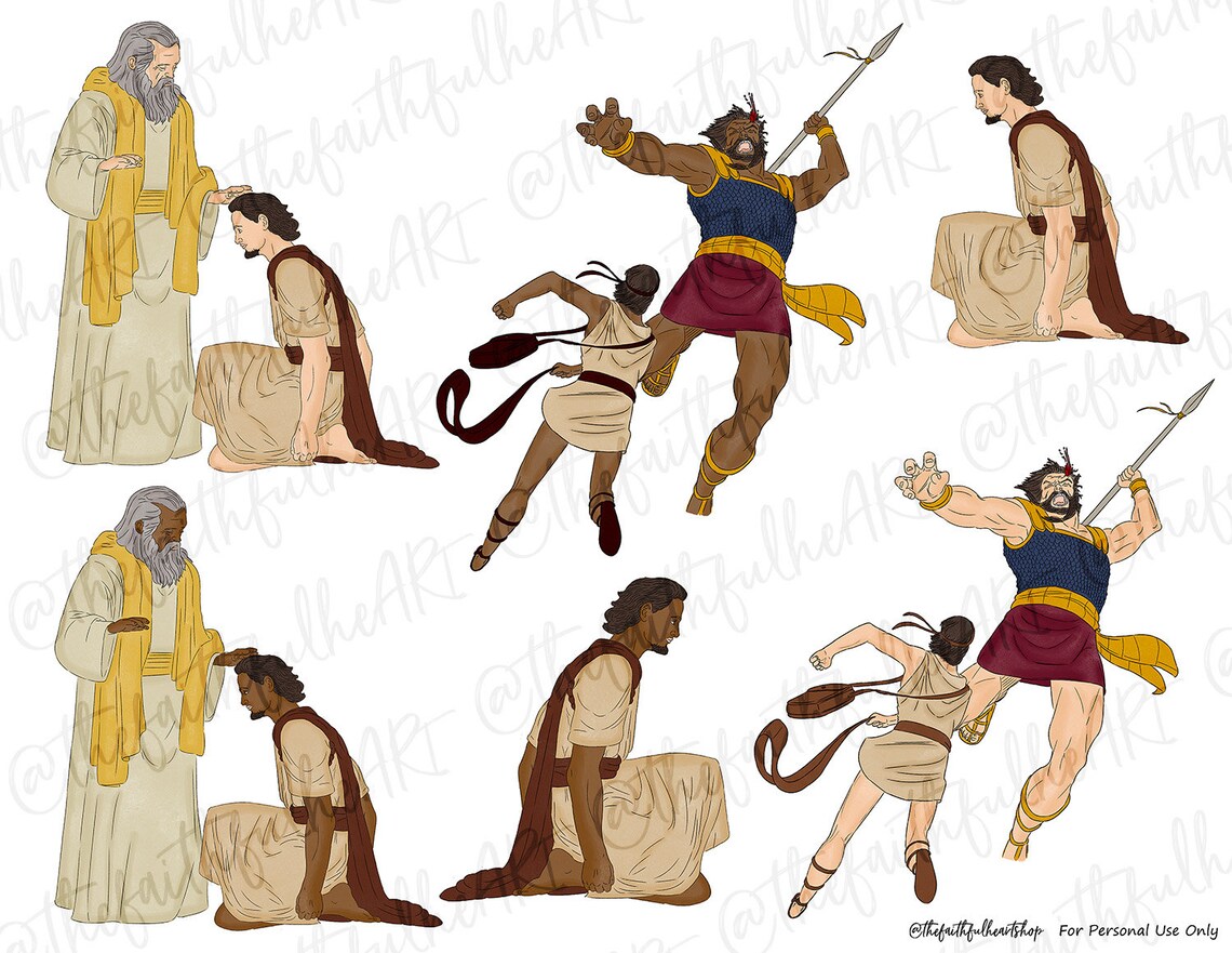 Men of the Bible: David. Bible Journaling/faith Planner. | Etsy