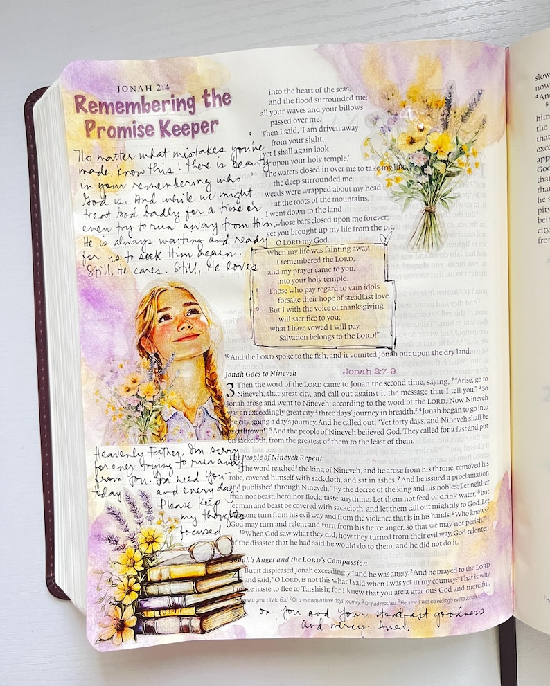 Remembering the Promise Keeper, Bible Journaling Stickers Printable ...