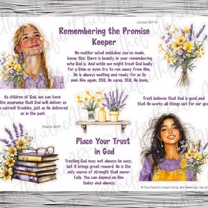 Remembering the Promise Keeper, Bible Journaling Stickers Printable ...