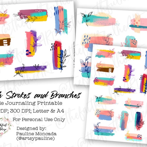 Into the Deep. Bible Journaling Digital Download Printable | Etsy