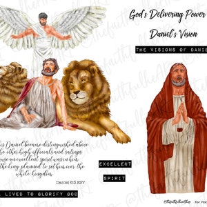 Men of the Bible: Daniel. Bible Journaling. Faith Planner. Christian ...