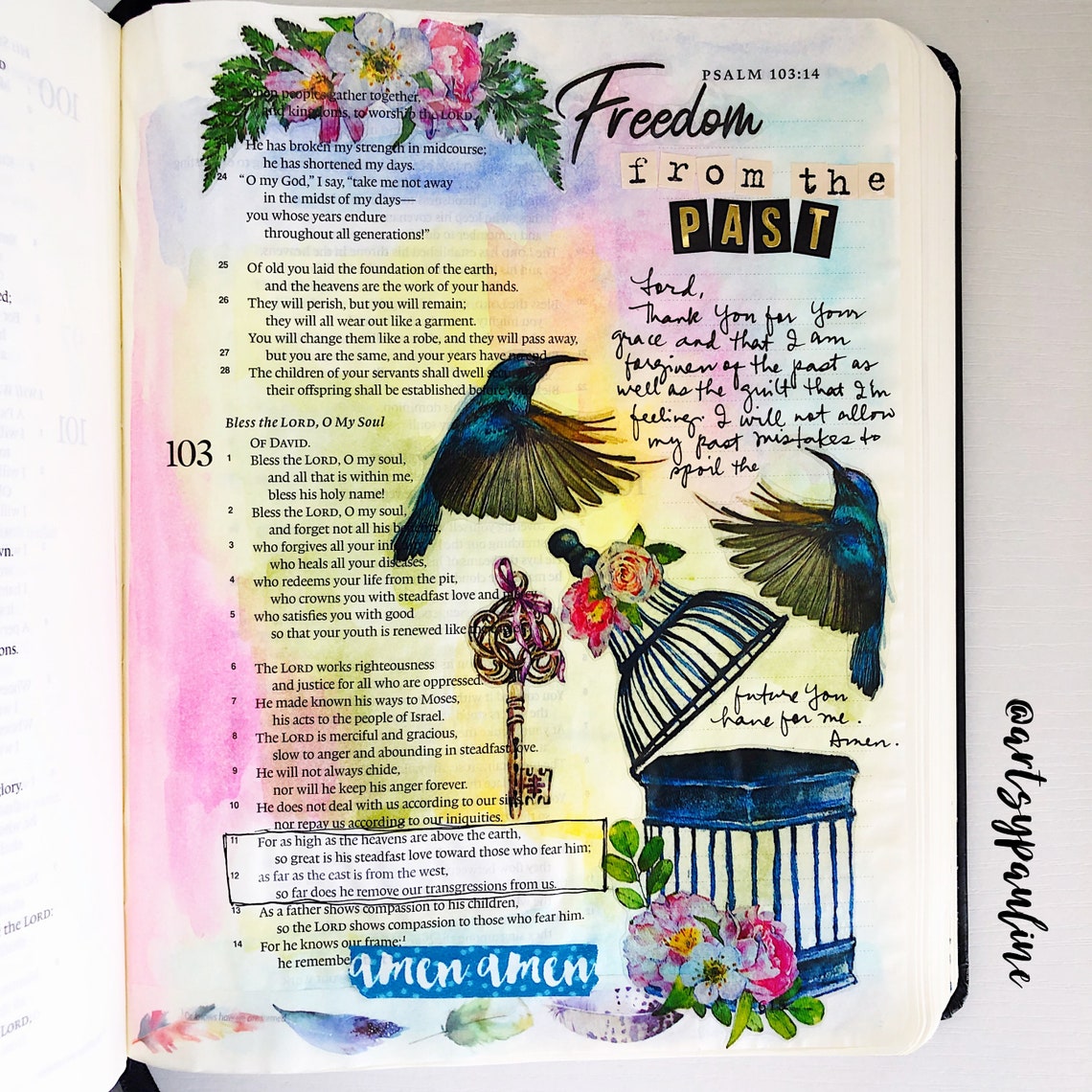Set Free. Bible Journaling Digital Download Printable - Etsy