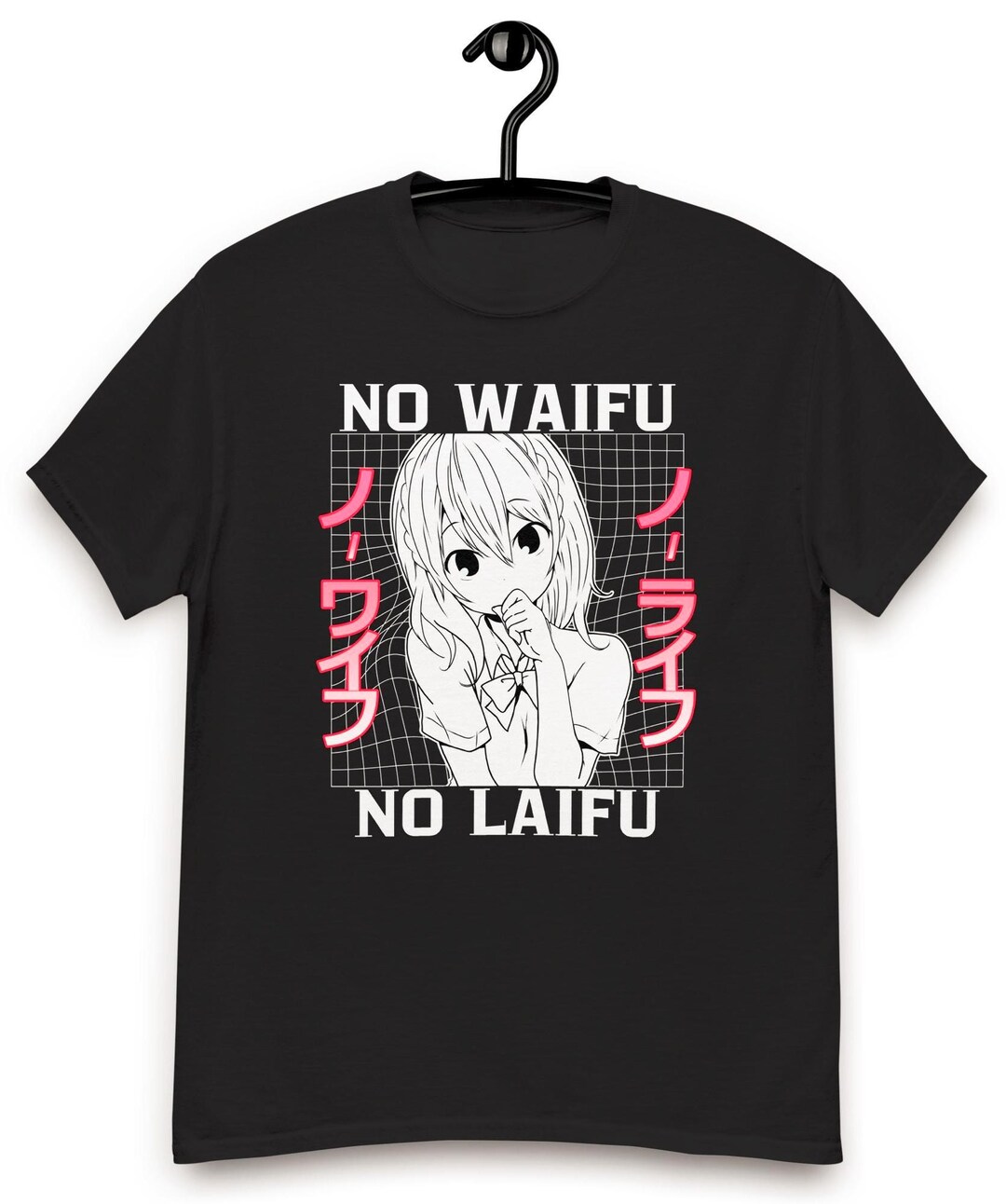 No Waifu No Laifu Tee, Kawaii Anime Girl T-shirt, Otaku Birthday Gifts ...