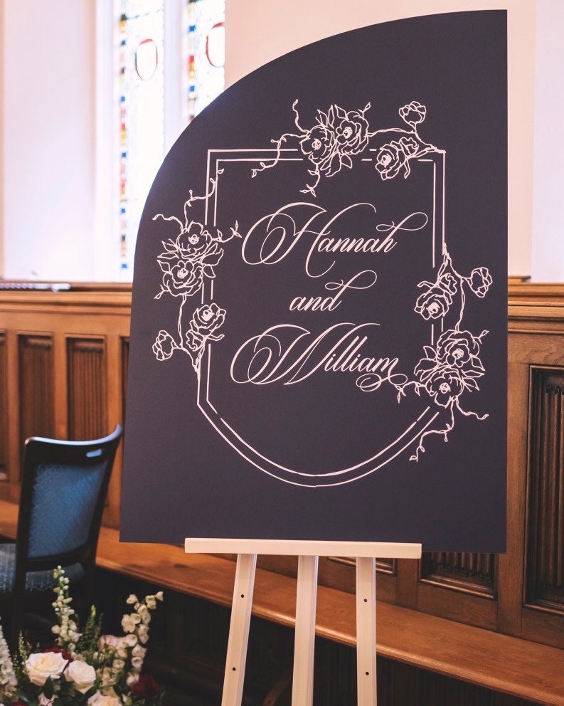 Wedding Welcome Sign | Wedding Arch Sign | Event Arch Sign | Actual ...