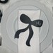 Wedding Bow Name Card Wedding Place Setting Bows Wedding Bow Wedding ...