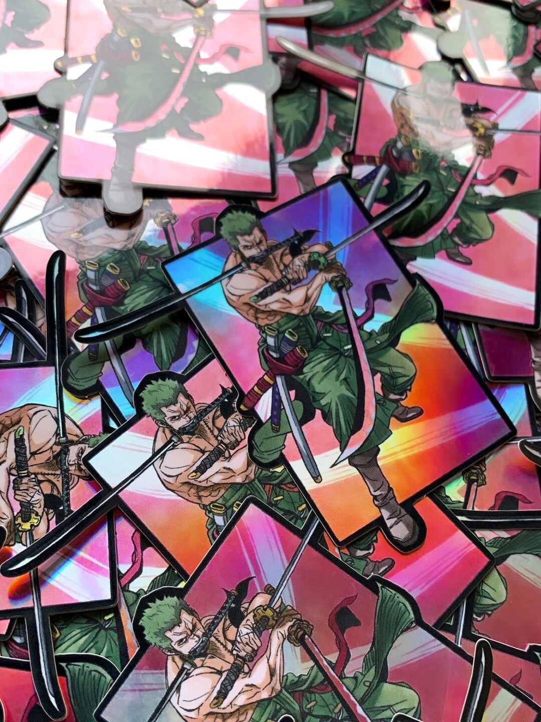 Swordman | Holographic Sticker Vinyl | Laminated Stickers for Car ...