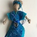 Elemental Witch Water Element Talisman Poppet Water Altar Companion ...
