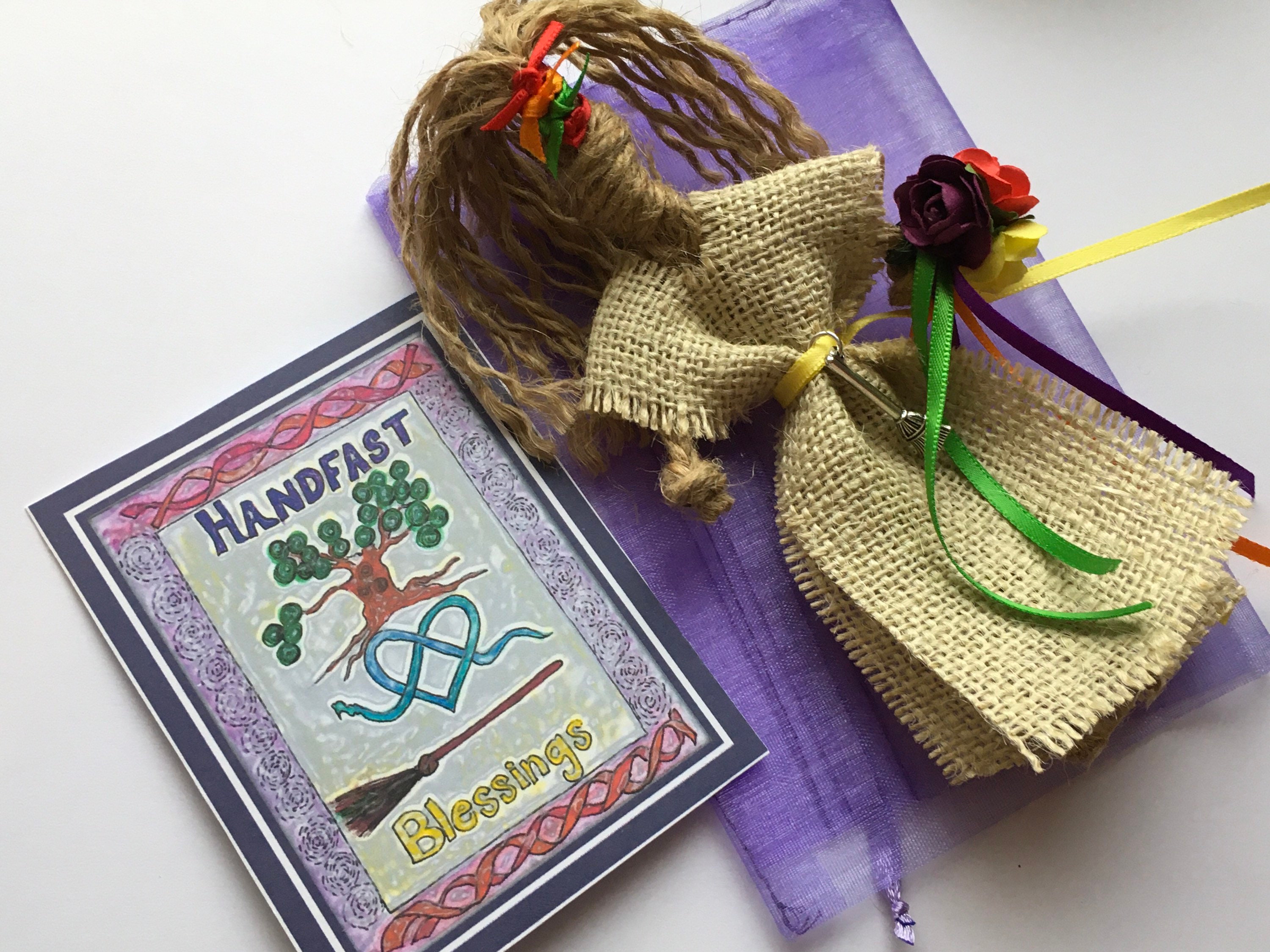 Kitchen Witch Handfasting Wedding Engagement Blessing Gift Good Luck ...