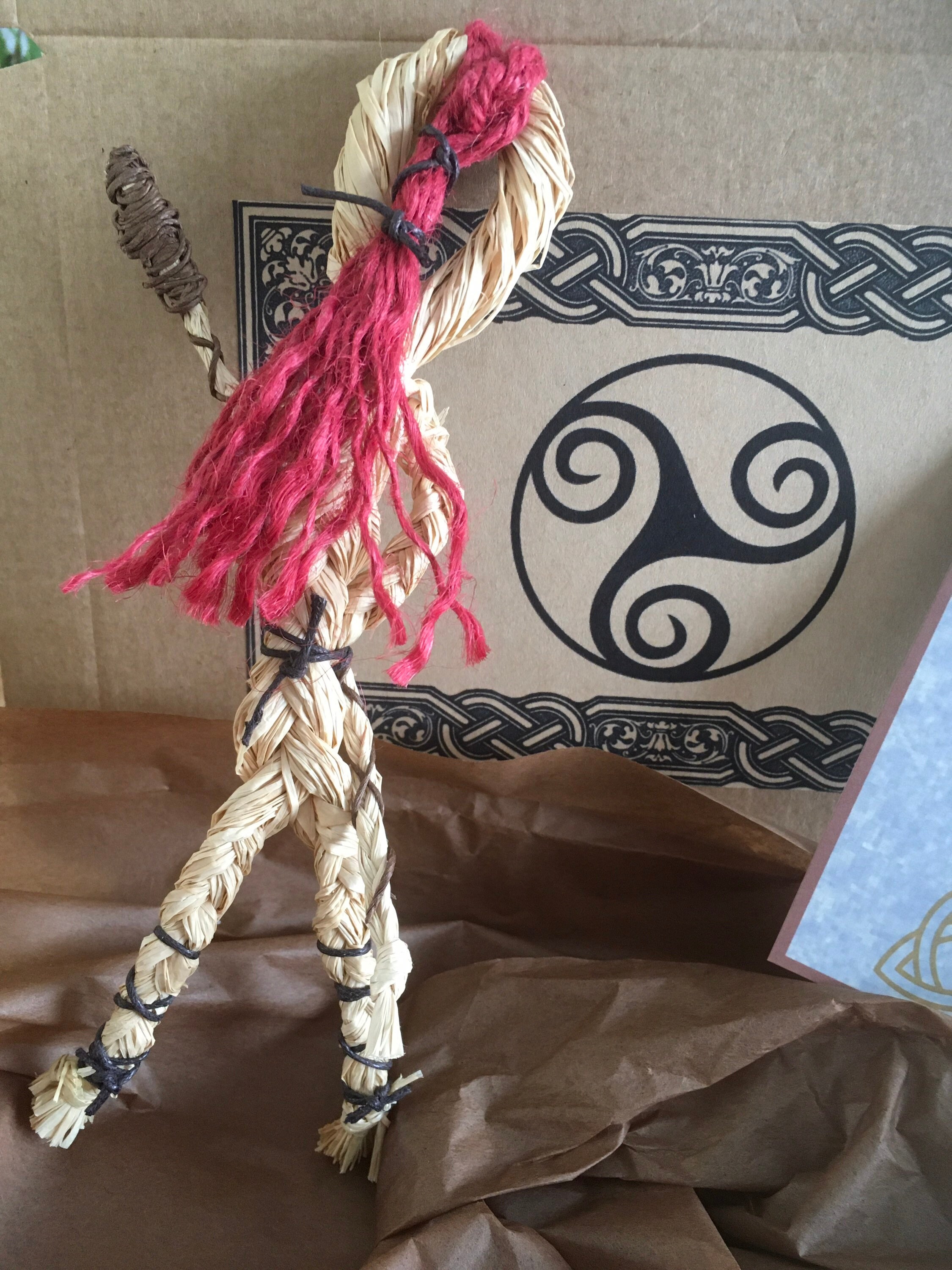 Lugh Corn Doll Lughnasadh Celtic Deity Hand Crafted Lammas - Etsy UK
