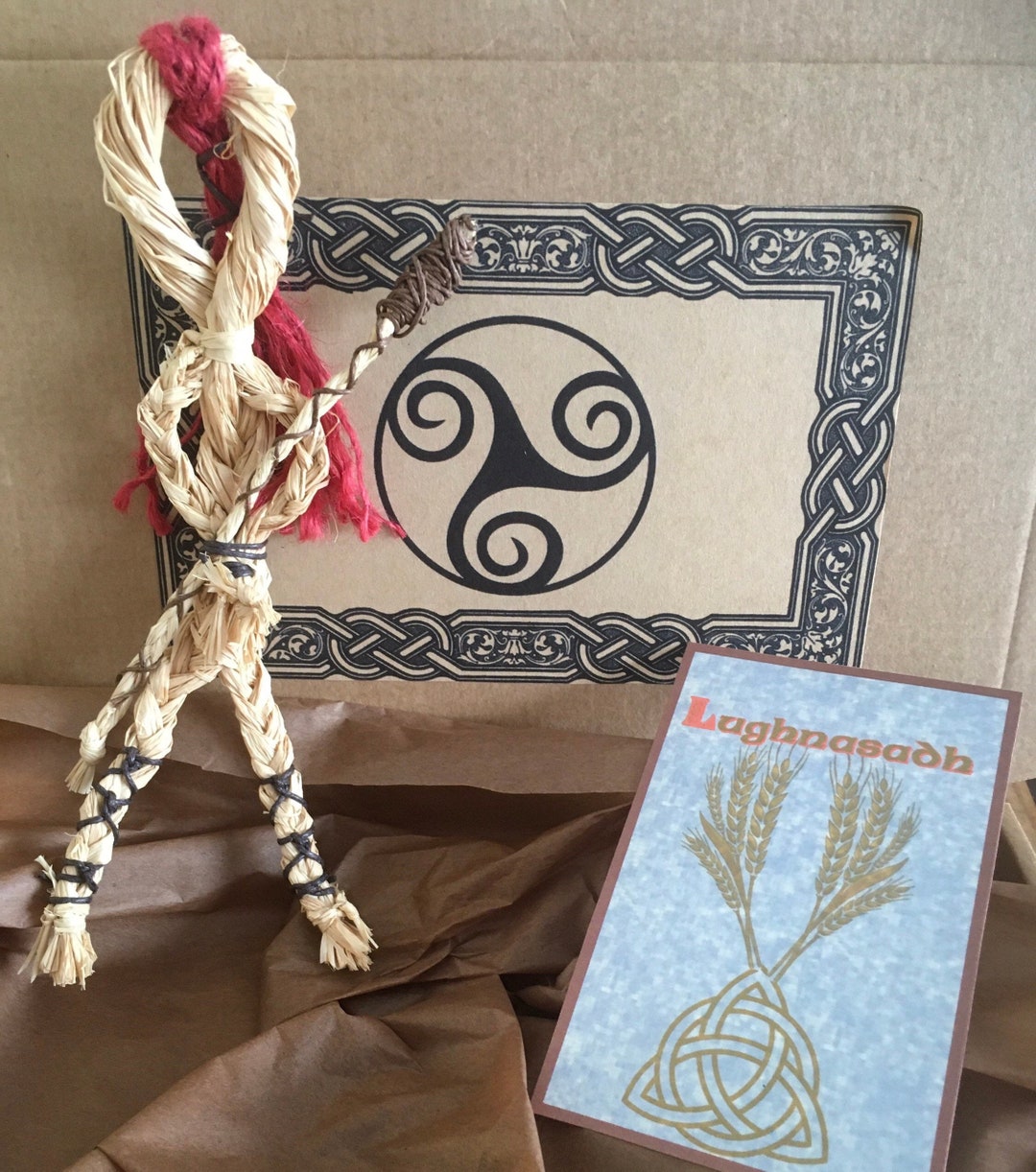 Lugh Corn Doll Lughnasadh Celtic Deity Hand Crafted Lammas Sabbat ...