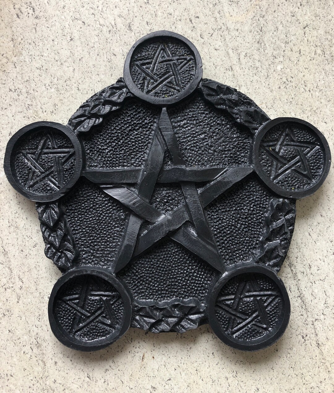 Altar Tray Plate Pentacle Wicca Tool Spell Divination Wiccan Altar ...